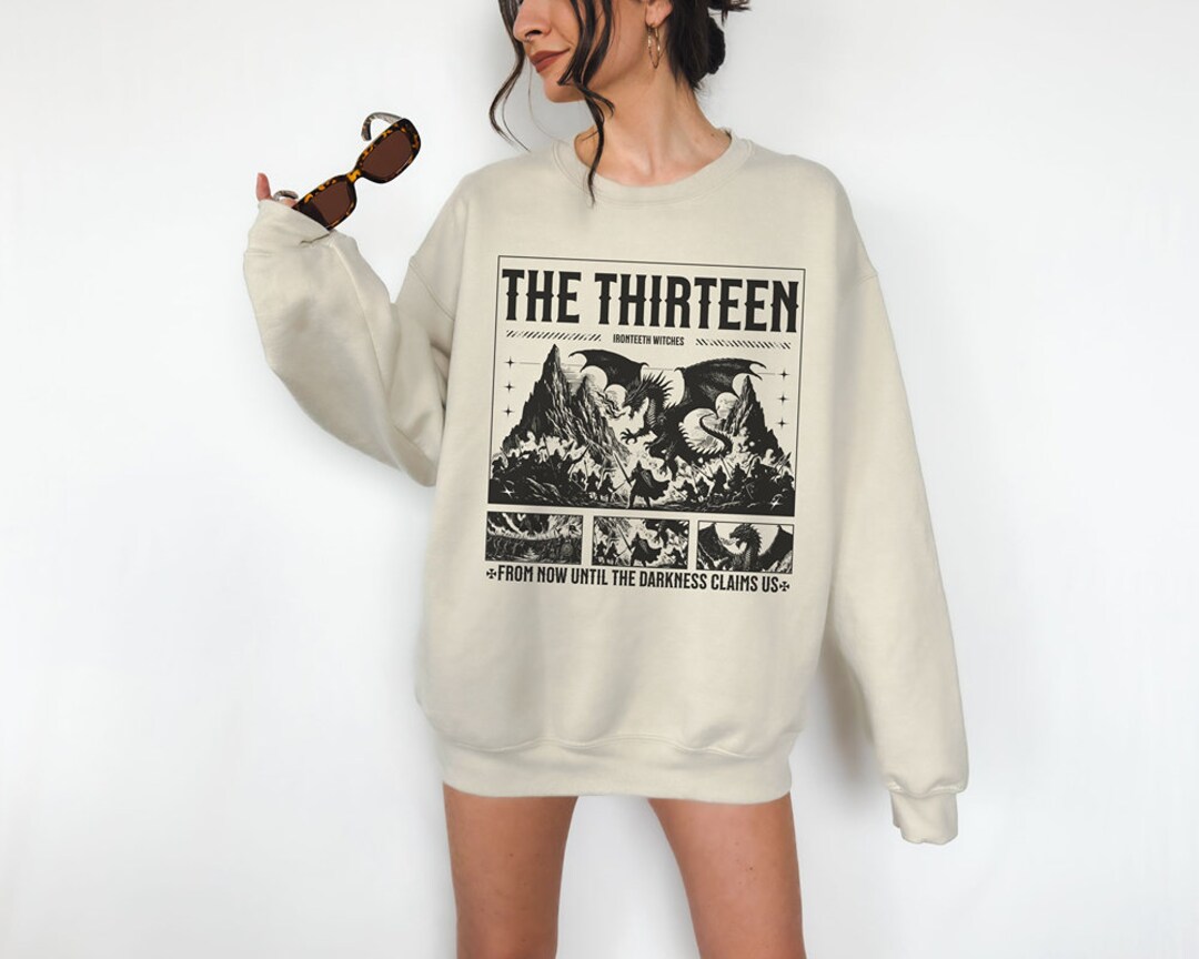 The Thirteen Ironteeth Witches Crewneck Sweatshirt Throne of Glass ...