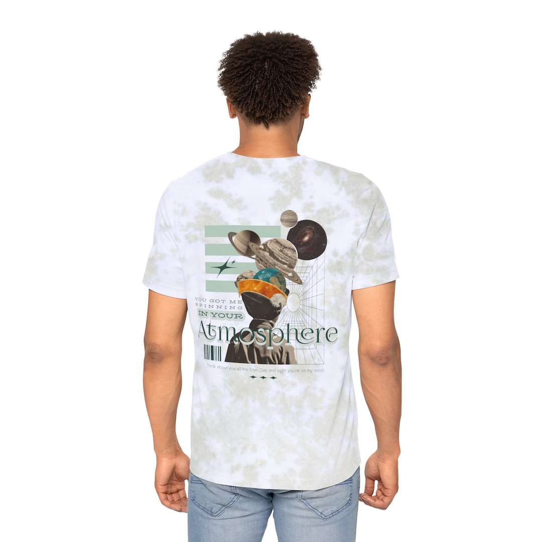 Fisher Atmosphere Tie Dye Festival Tee House Music EDM Merch Mens Rave ...