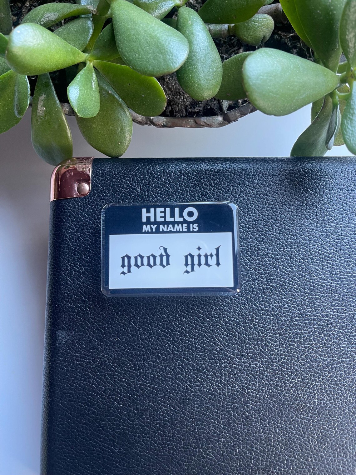 Hello My Name is Good Girl Kindle Grip | Spicy Bookish Grip for E ...