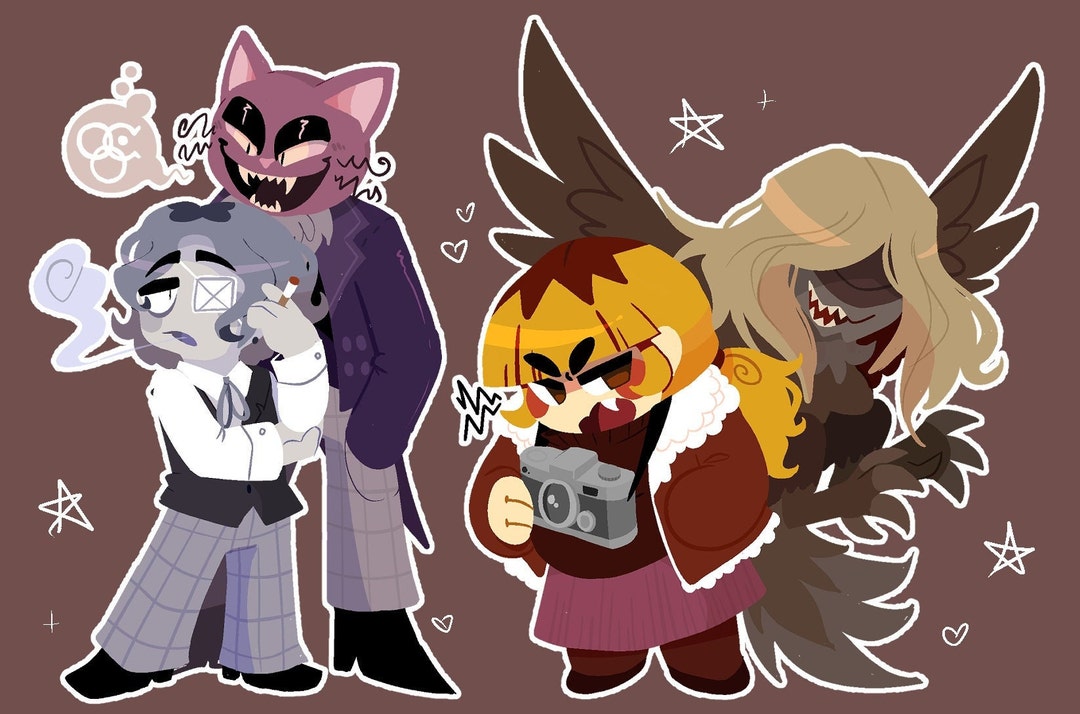 Daan And Karin Standees Fear And Hunger 2 Etsy