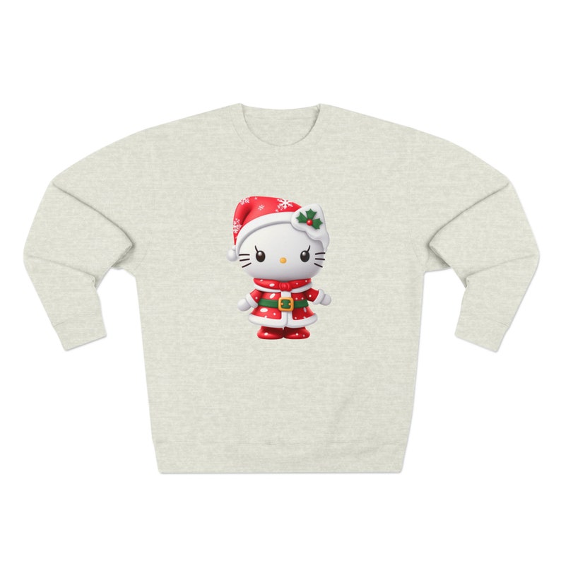 Hello Kitty Sweatshirt Cozy Pink Winter Wear Cute Kitten - Etsy