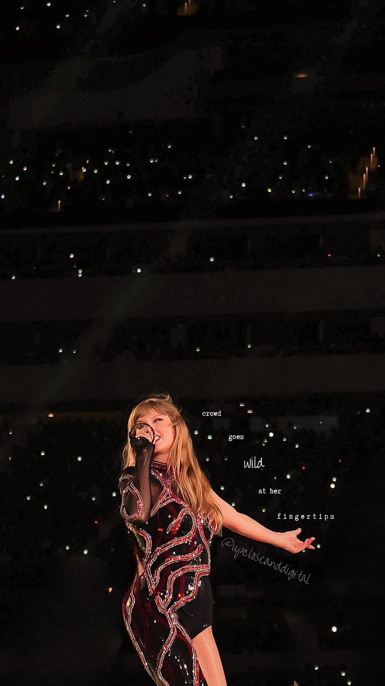 Taylor Swift TTPD Phone Wallpaper 5-pack With Lyrics - Etsy