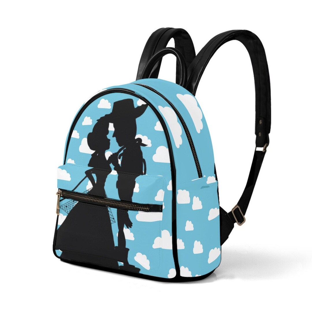 Toy Story Bo Peep and Woody Disney Lovers blue Small Size Backpack ...