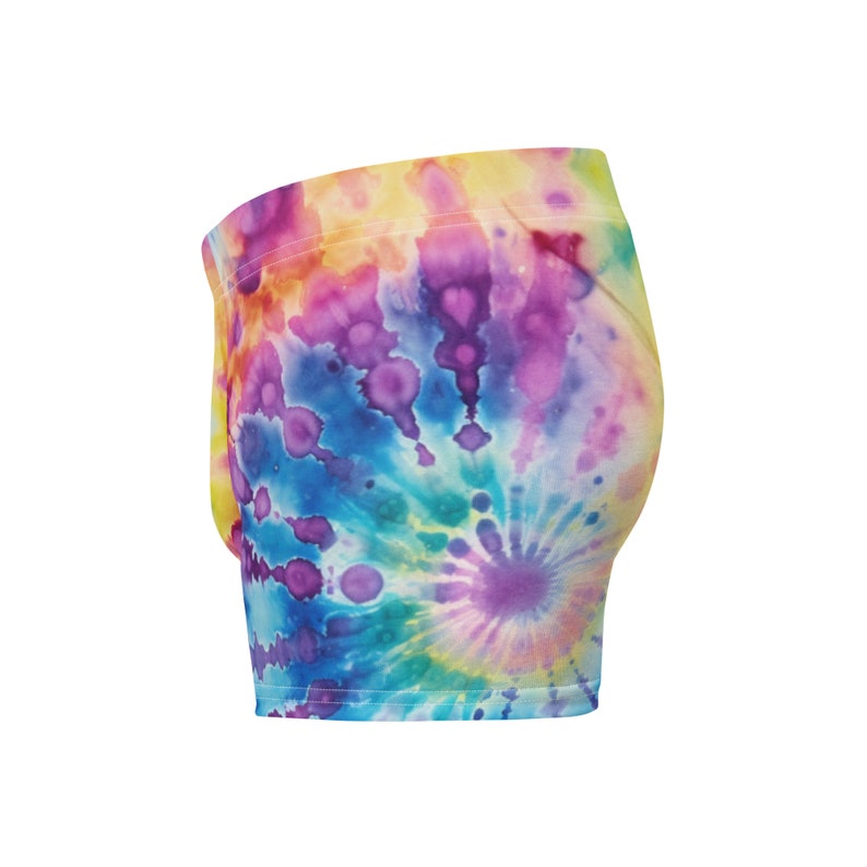 Mens Tie Dye Boxer Briefs Hippie 60s 70s Comfort Fit Gift Fun Groovy ...