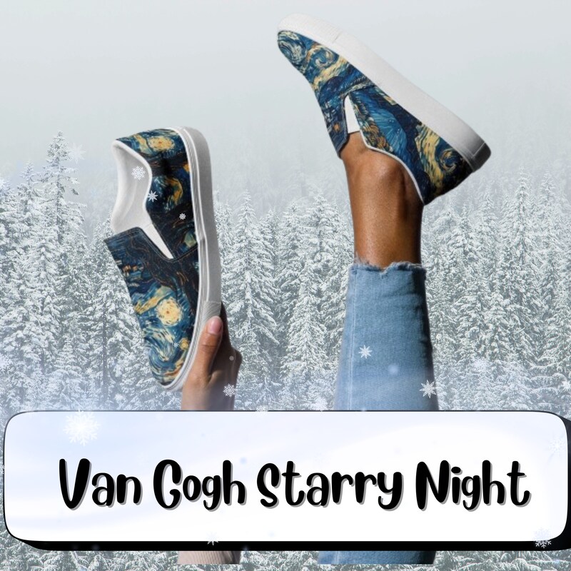 Starry Night Shoes - Etsy