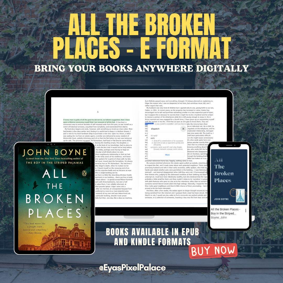 All the Broken Places - E Format - Etsy