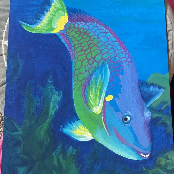Parrot Fish - Etsy