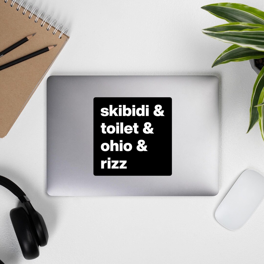Skibidi Toilet Ohio Rizz Vinyl Sticker - Etsy