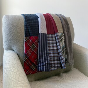 Personalized T-shirt Memory Blanket: Custom Keepsake - Etsy