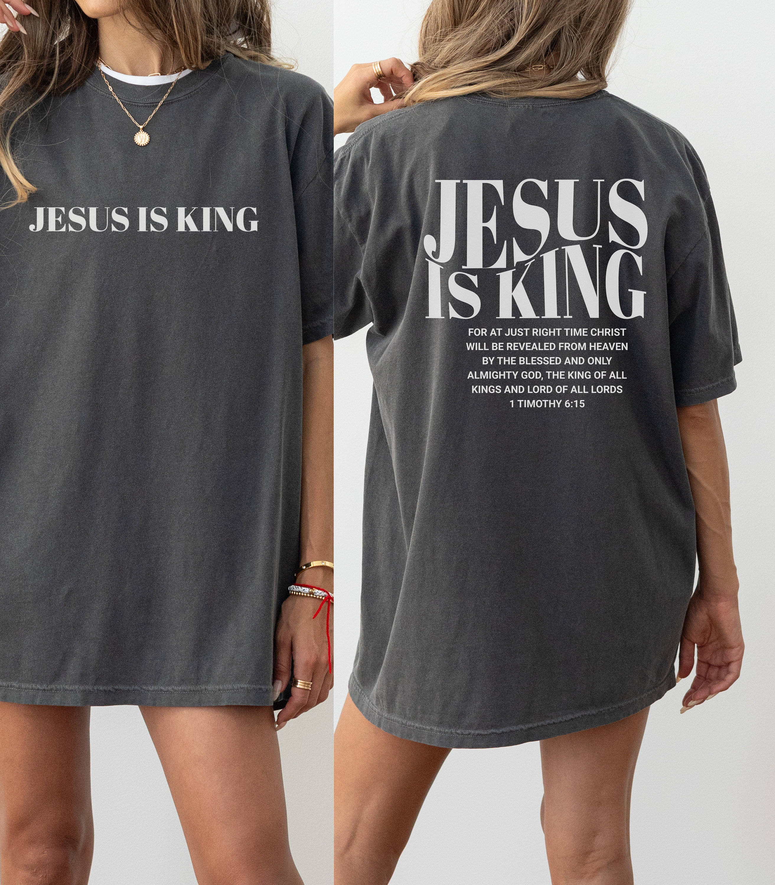 Jesus is King Shirt Jesus is King Tshirt Christian Merch Bible Verse ...