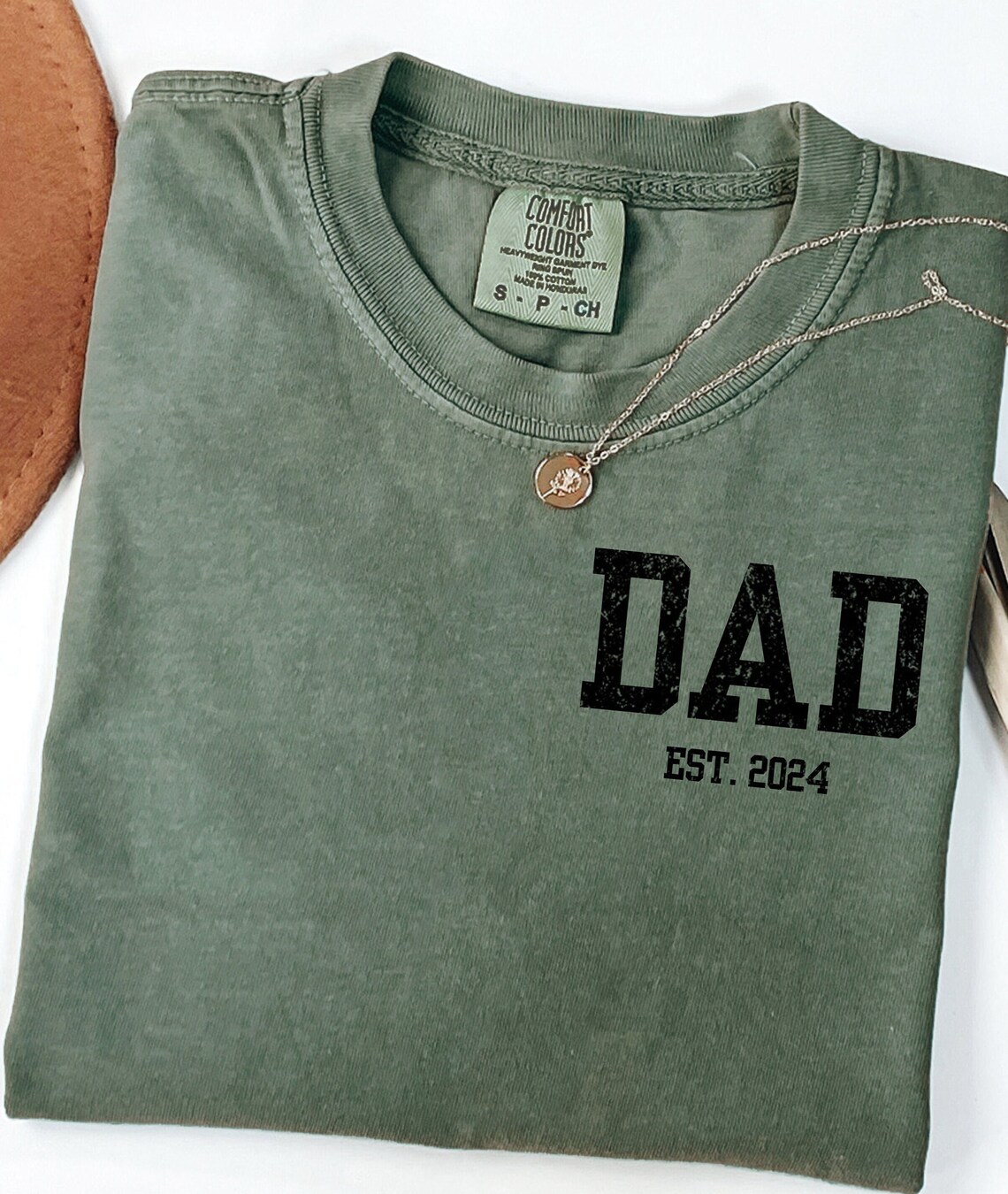 Comfort Colors® Custom Dad Shirt, Cute Fathers Day Gift, Christmas Gift ...