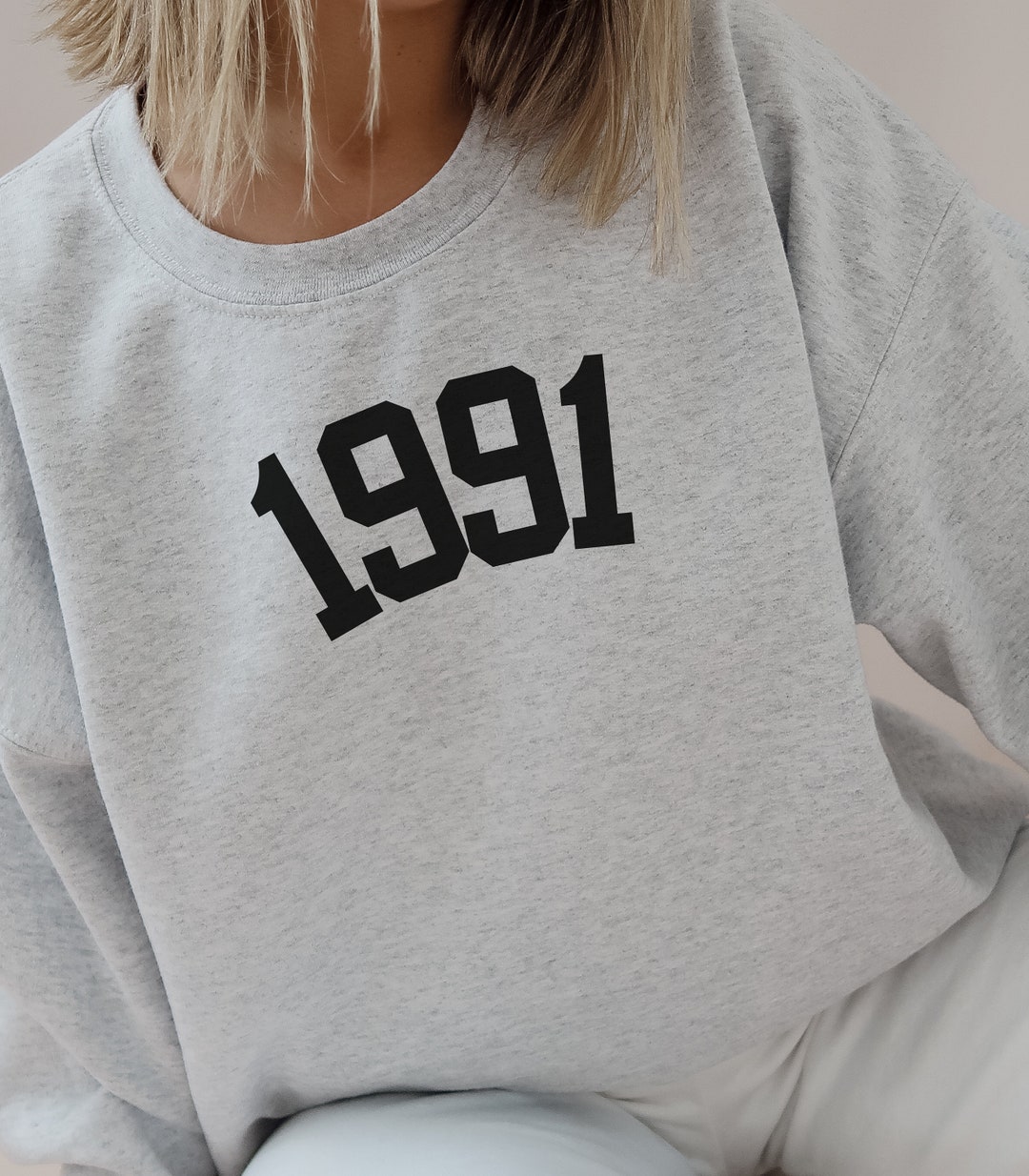 1991 Birthday Year Sweatshirt, 35th Birthday Gift , Birthday Gift for ...