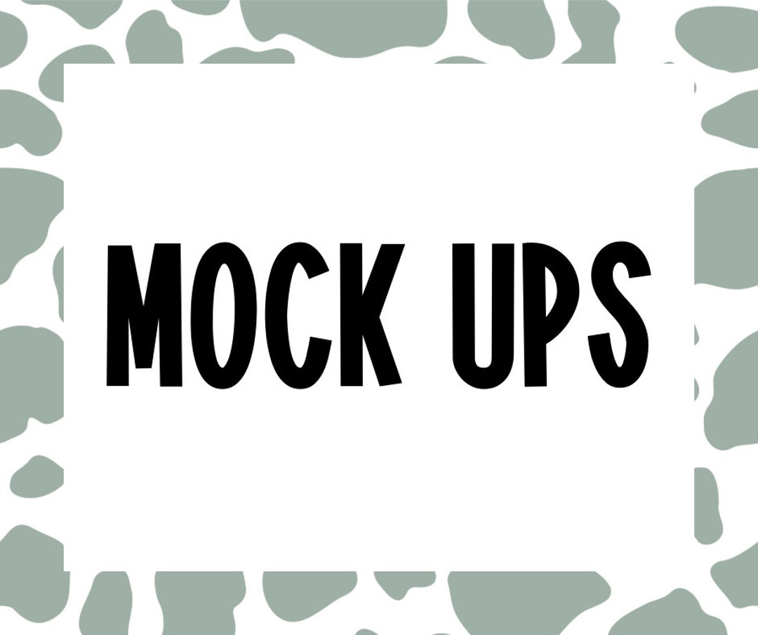 Custom Mock-ups, Graphic Design, Virtual Assistant Services, Mock-up - Etsy