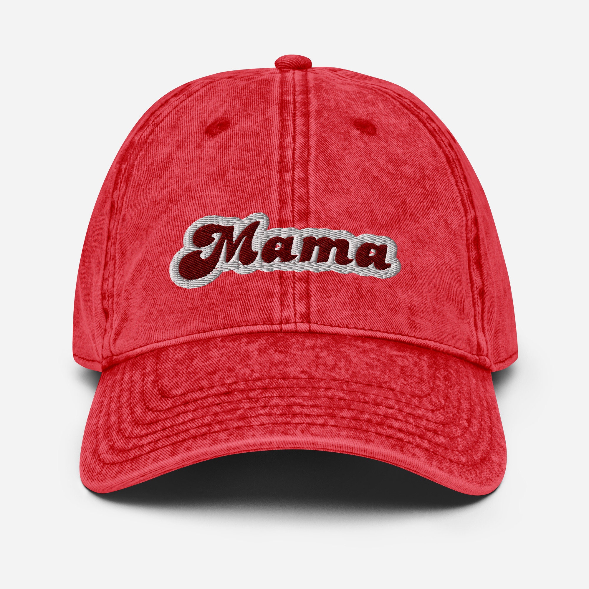 Retro Mama Vintage Cotton Twill Cap - Etsy