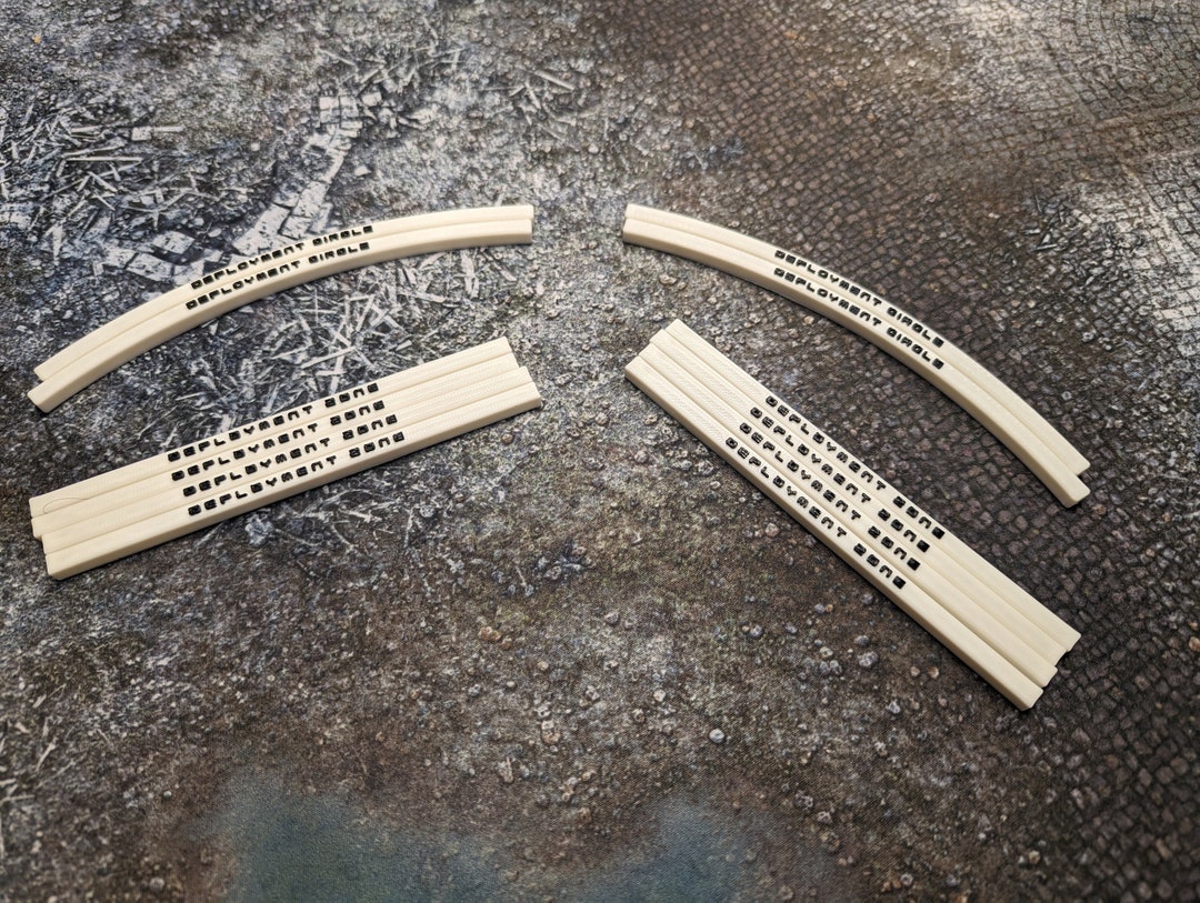 Deployment Zone Markers Set of 14 Pieces for Warhammer 40k - Etsy