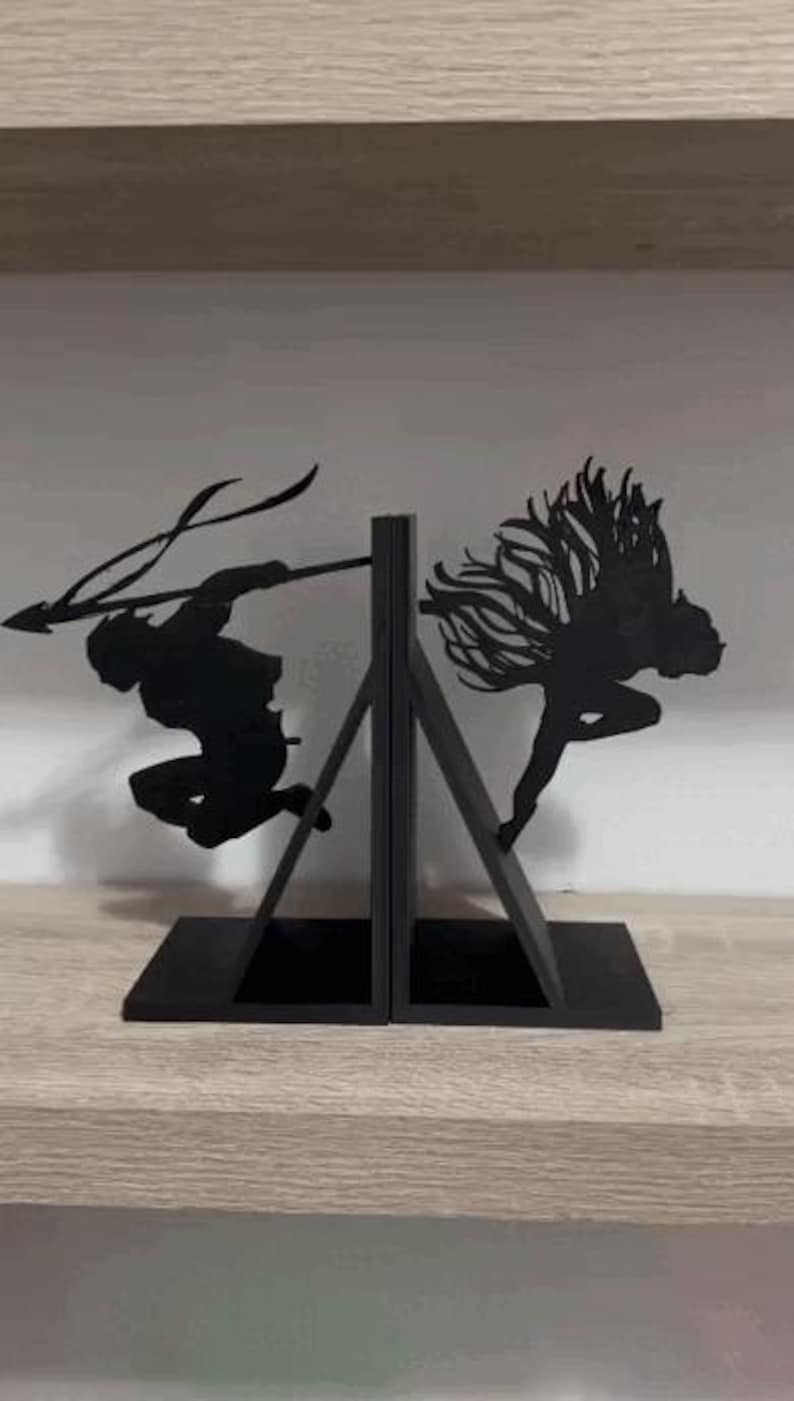 Brandon Sanderson Bookend Vin and Kaladin - Mistborn (DIGITAL STL) - Etsy