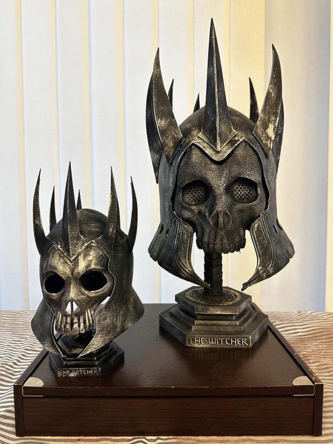 Eredin Helmet + Blade + Stands - Scale 1:1 - the Witcher 3 Wild Hunt - Etsy
