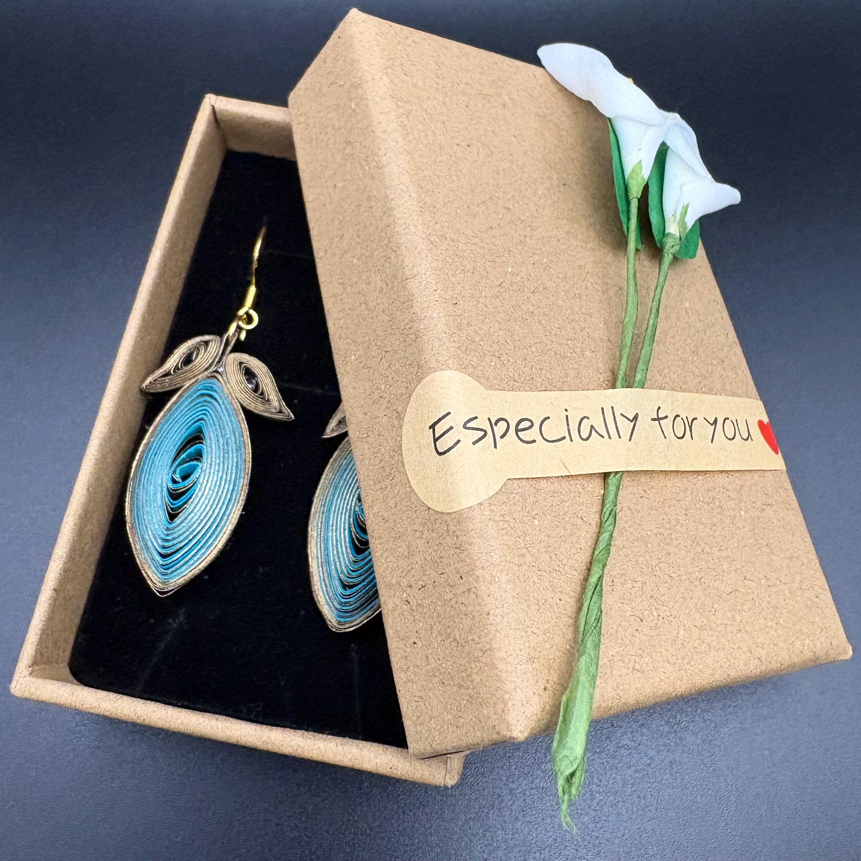 Fresh From the Branch - Paper Quilling Earrings- Quilling Jewelry ...
