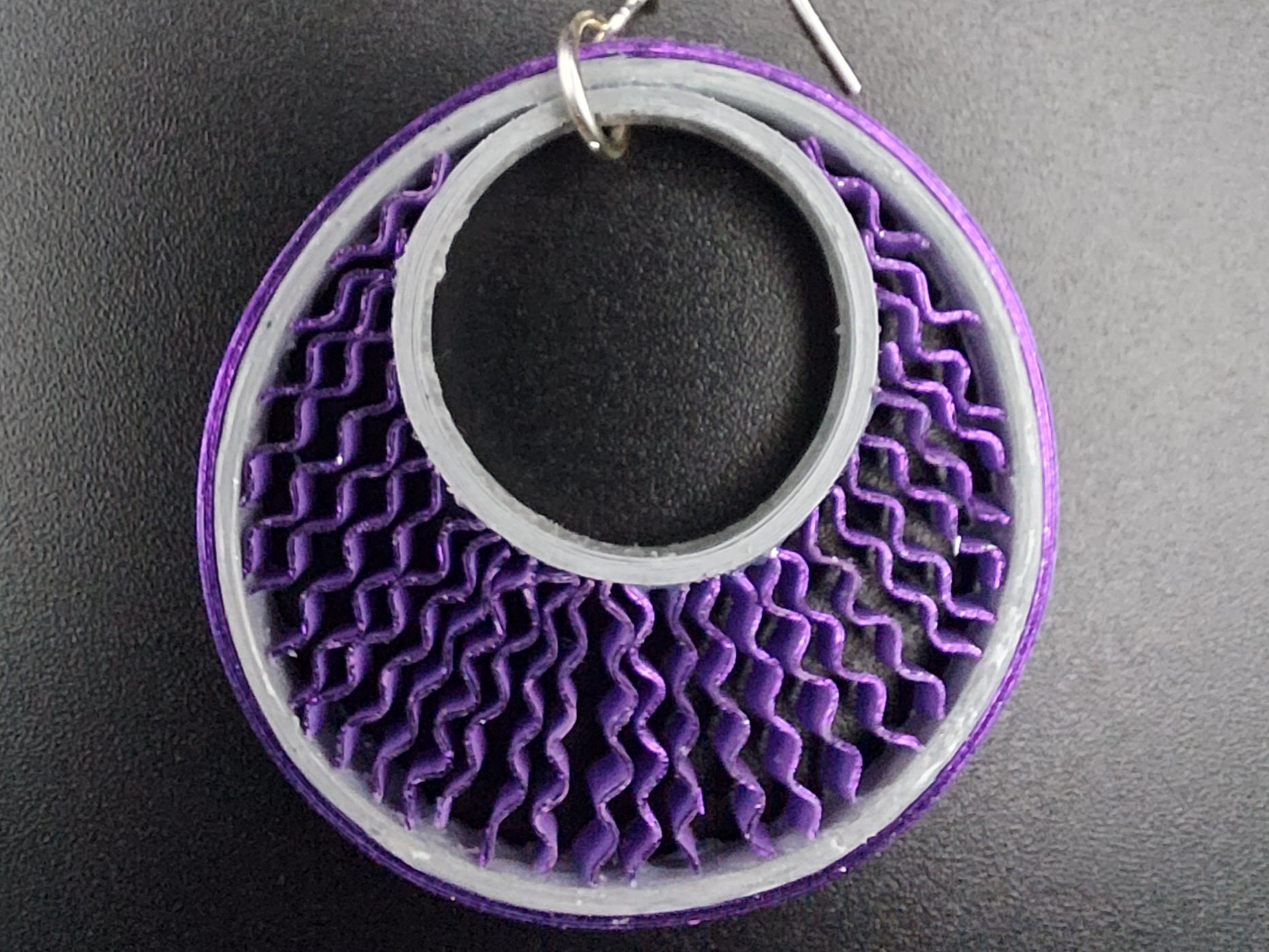 Zigzag Flows - Paper Quilling Earrings- Quilling Jewelry- Handmade ...