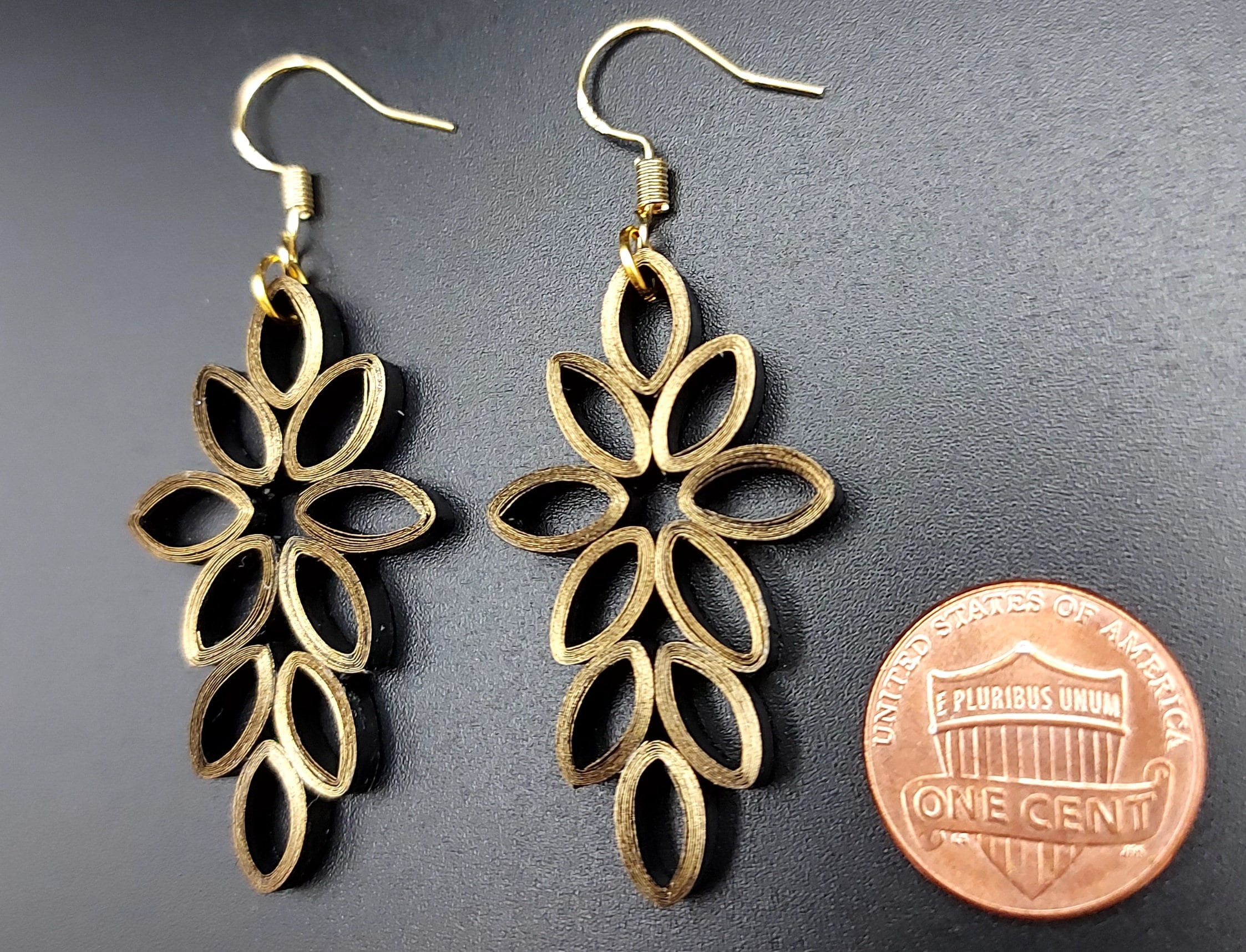 Quilled Beauty- Paper Quilling Earrings- Quilling Jewelry- Handmade ...