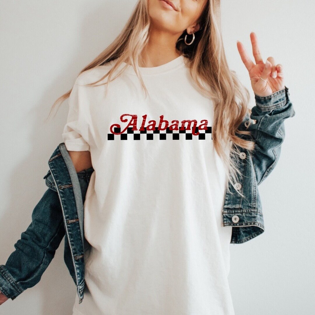 Alabama Checkered PNG, Distressed and Solid Alabama PNG, - Etsy