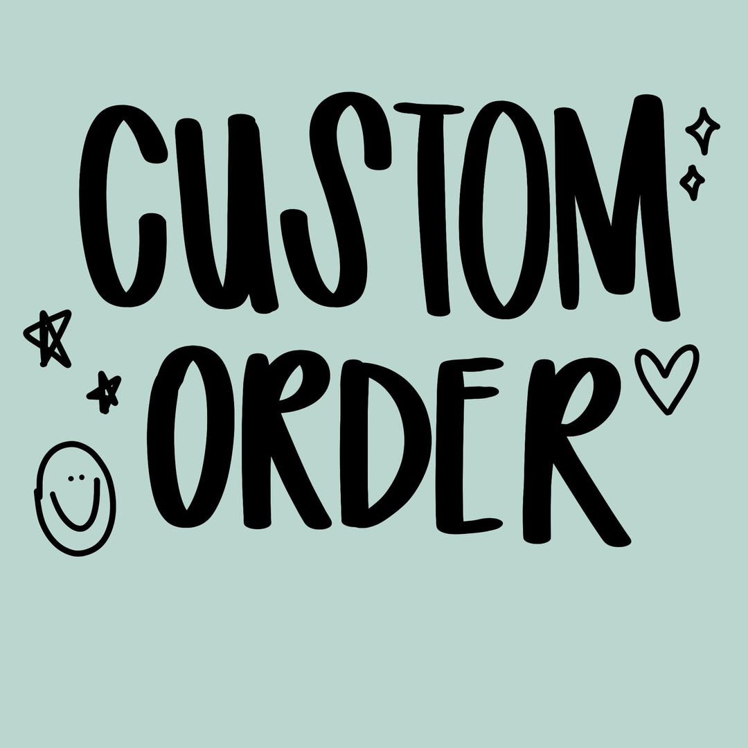 Custom Order Message for Inquiries! - Etsy