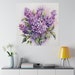Lilac Dreams: Fragrant Blooms Stretched Canvas Floral Wall Art I Love ...