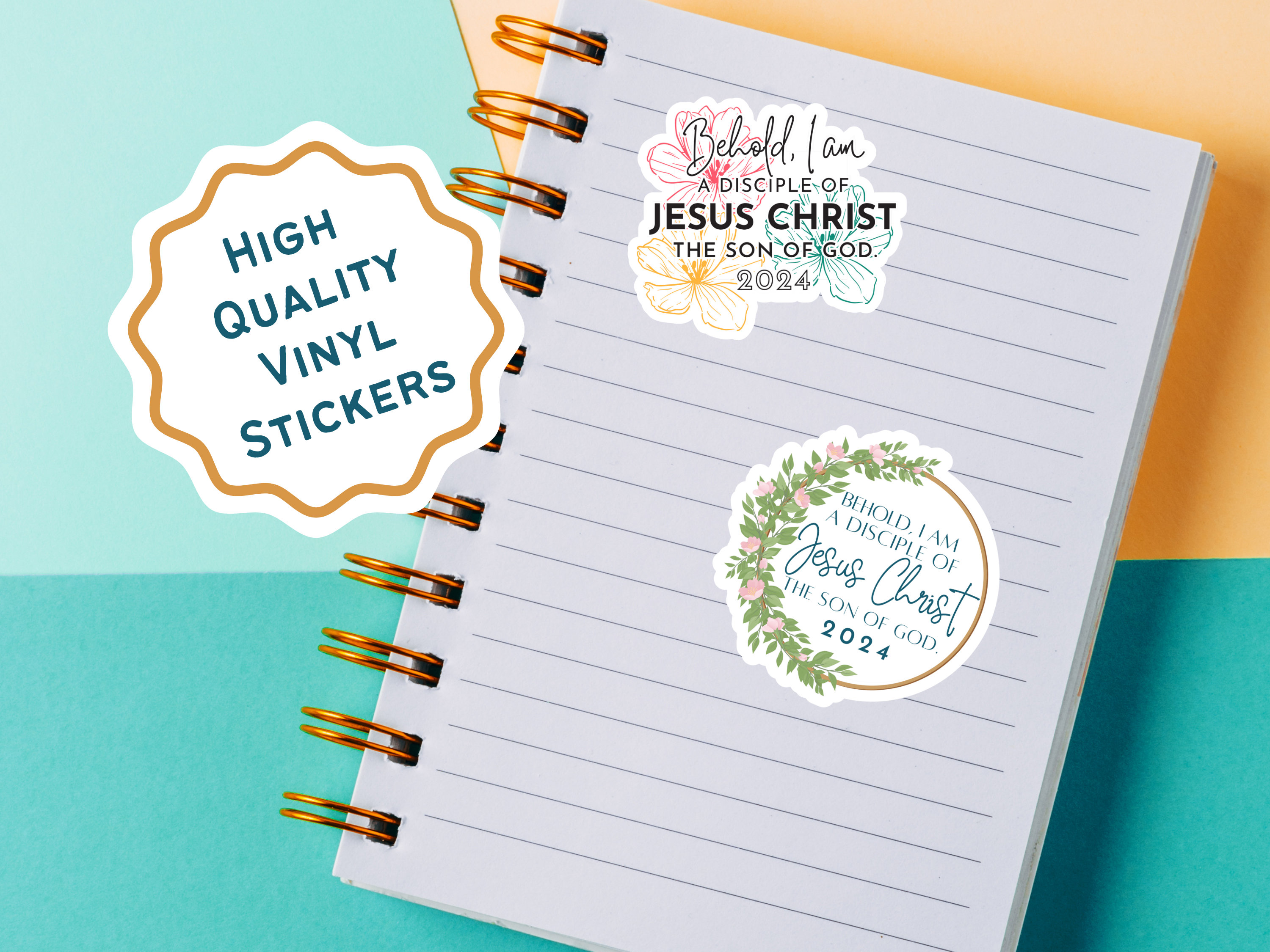 2024 LDS Youth Theme Stickers i Am a Disciple of Jesus Christ 3 Nephi 5 ...