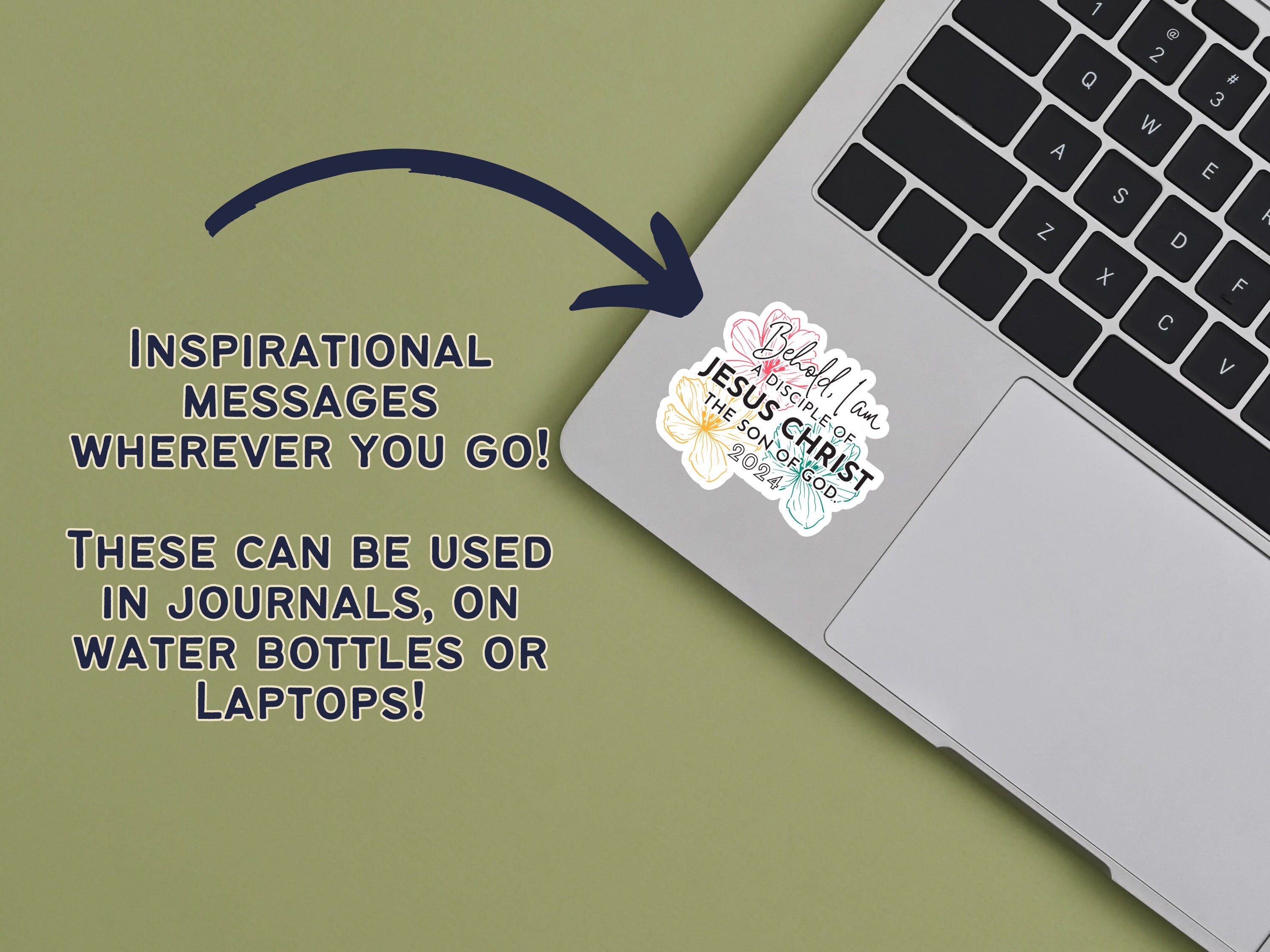 2024 LDS Youth Theme Stickers i Am a Disciple of Jesus Christ 3 Nephi 5 ...