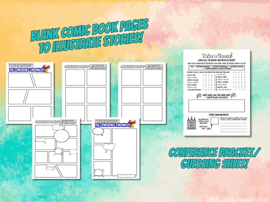 April 2026 General Conference - MEGA Activity Packet for Jr & Sr ...