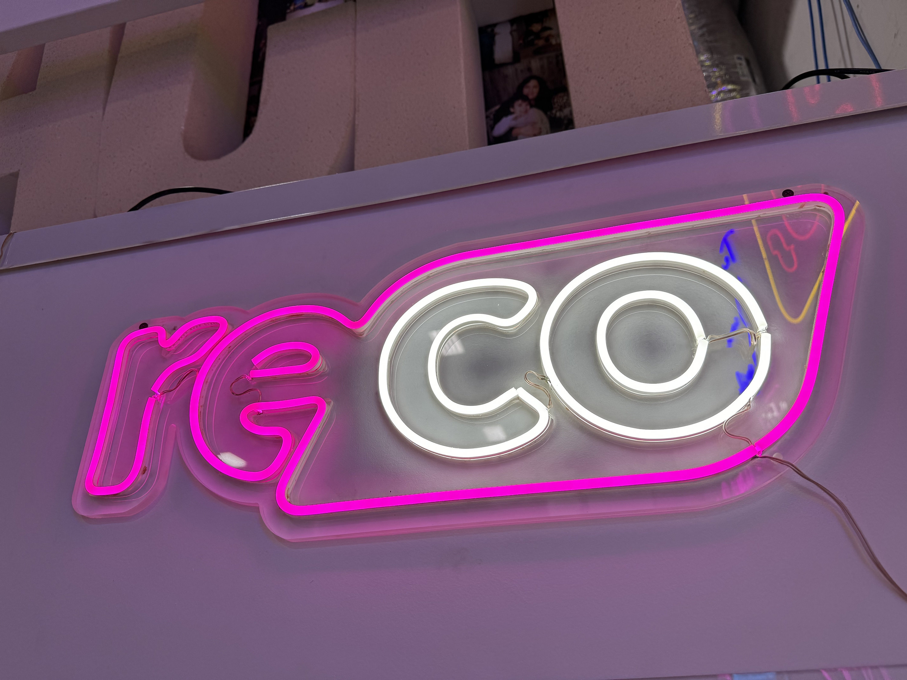 RECO Record Button LED Neon Sign Home Studio Gift Idea Rec Button Neon ...