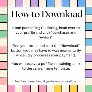 Thanksgiving Turkey Canva Frames: Editable Template (digital Download ...