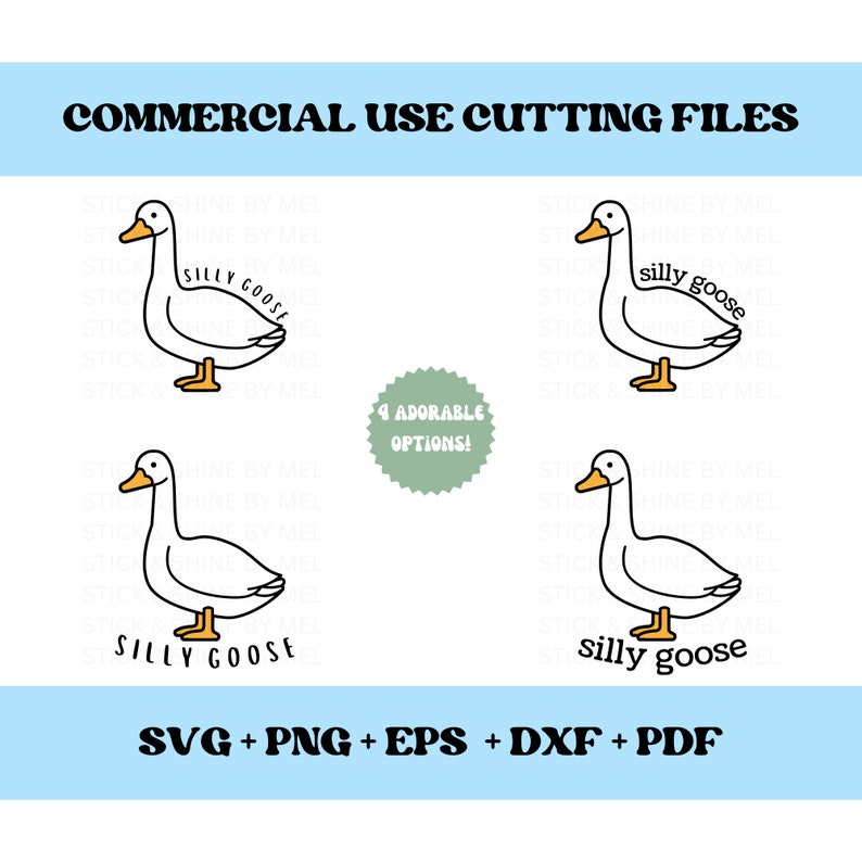 Silly Goose SVG, Duck SVG, Svg Bundle, Silly Goose, Silly Goose Shirt ...