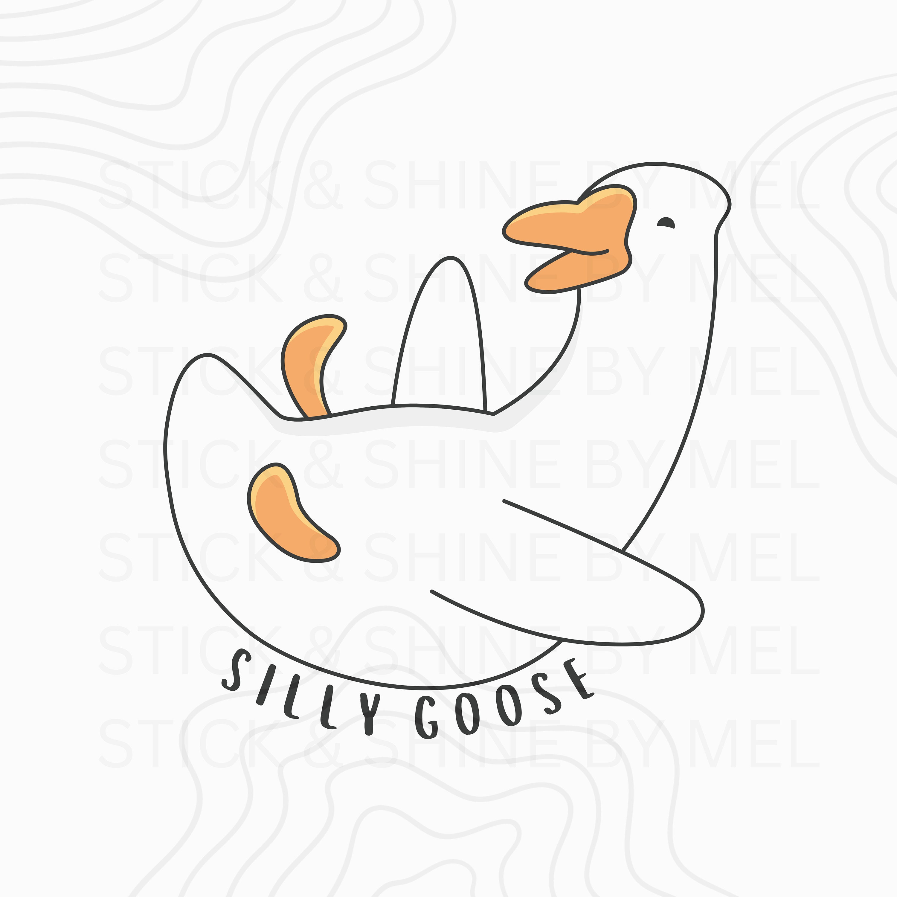 Silly Goose SVG, Silly Duck SVG, Silly Goose Clipart, Silly Goose Shirt ...