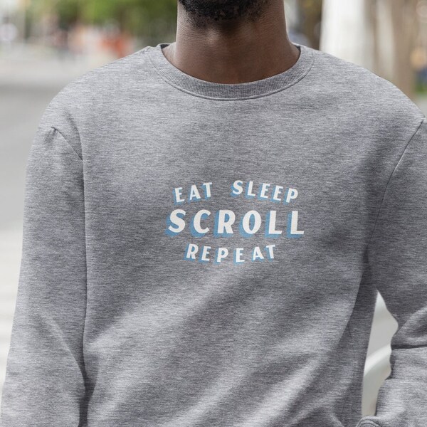 Eat Sleep Scroll - Etsy