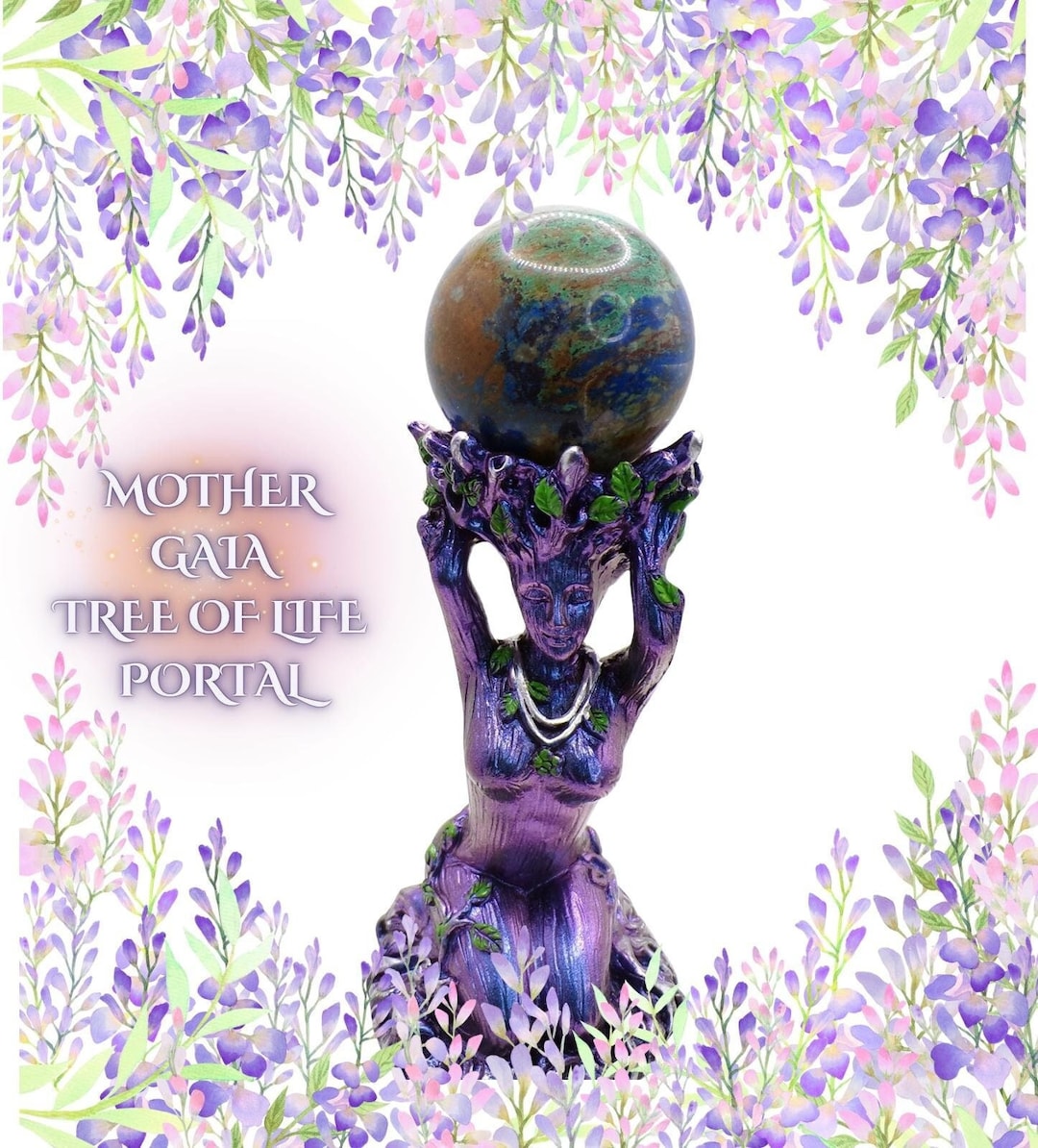 Mother Gaia Tree of Life Portal (spellcast Gateway, Elves, Fae, Nature ...