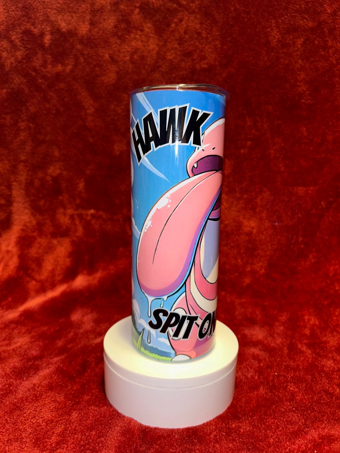 HAWK TUAH, Spit on That Thang Tumbler, Pokémon Inspired 20 Oz Tumbler ...
