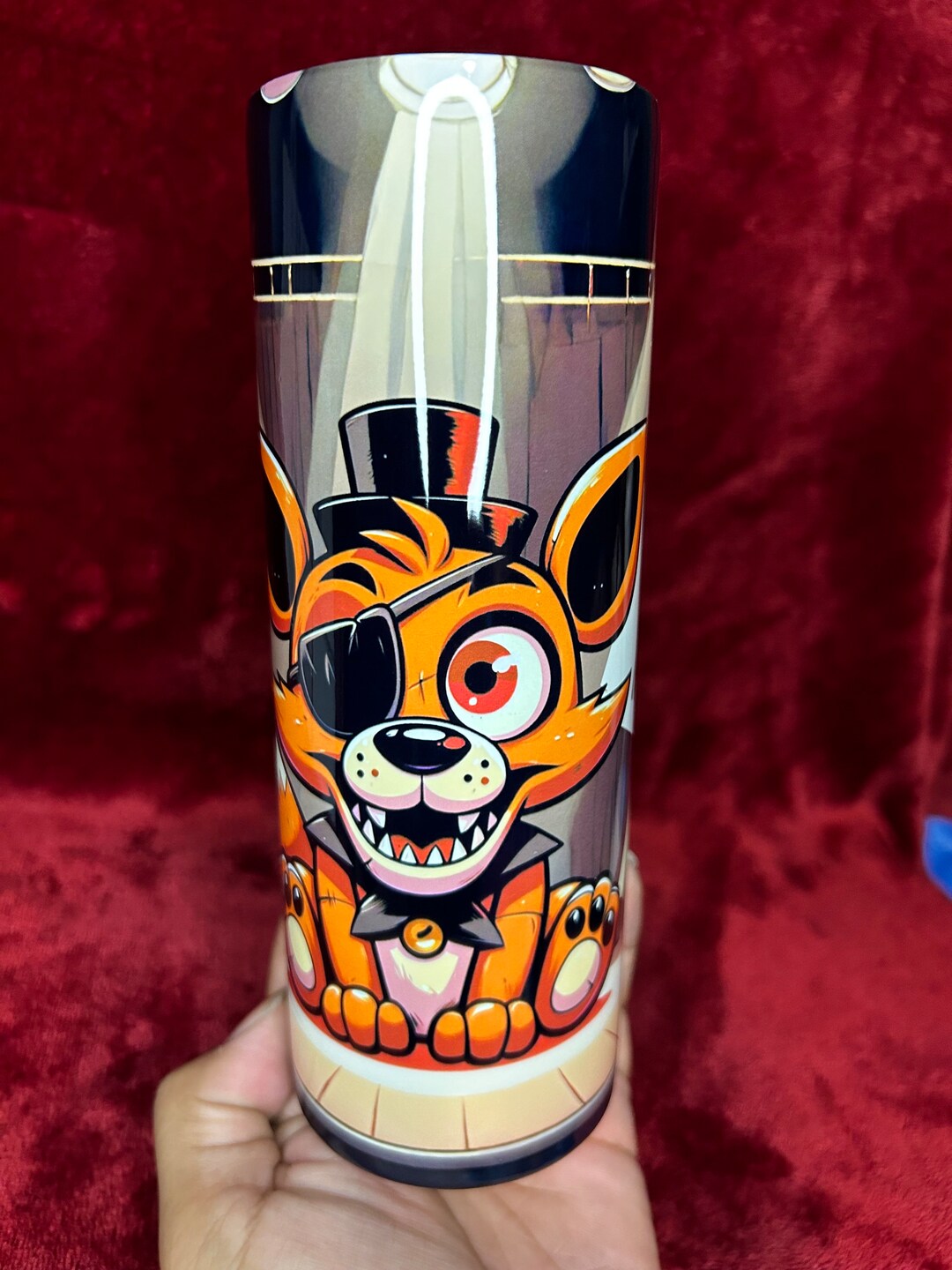 Foxy Five Nights at Freddys Tumbler, 20 Oz Tumbler, Gift - Etsy