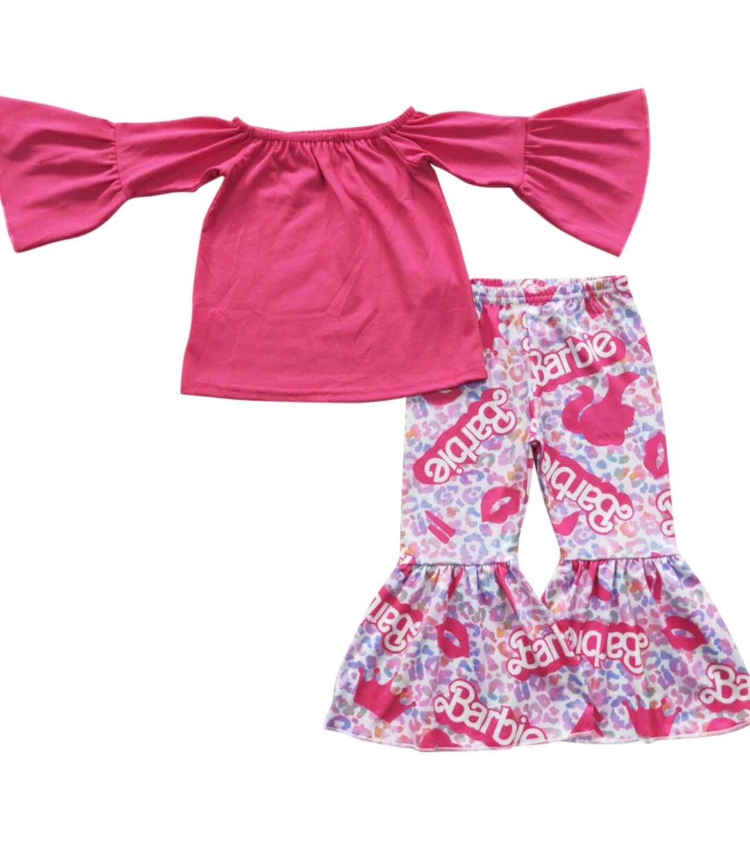 Pretty in Pink Girls Set - Etsy