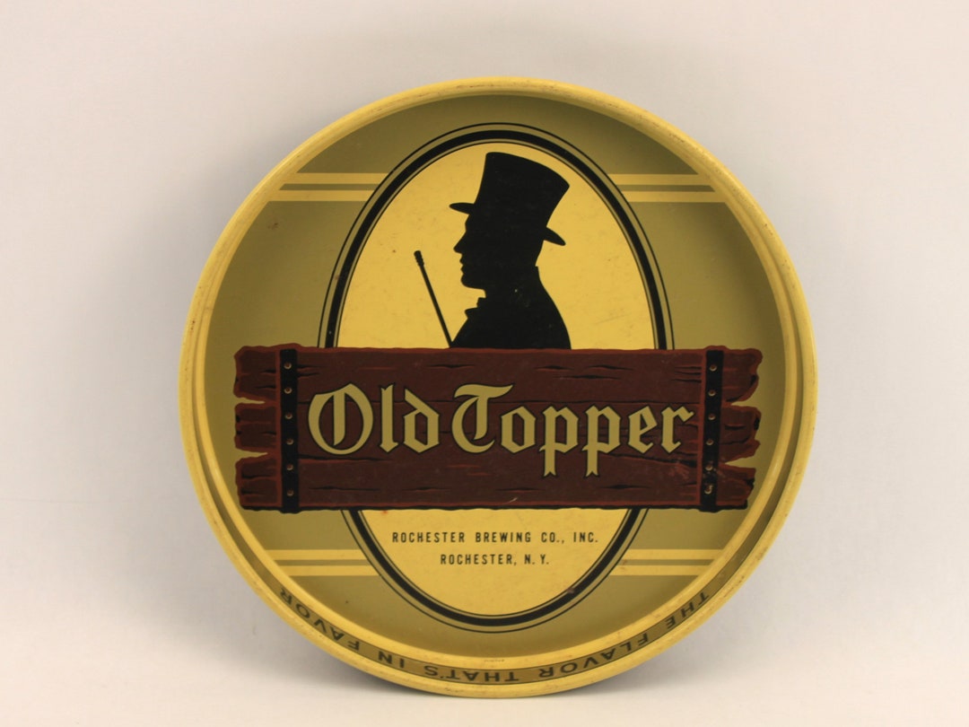 Old Topper New York Beer Advertising Tray - Etsy