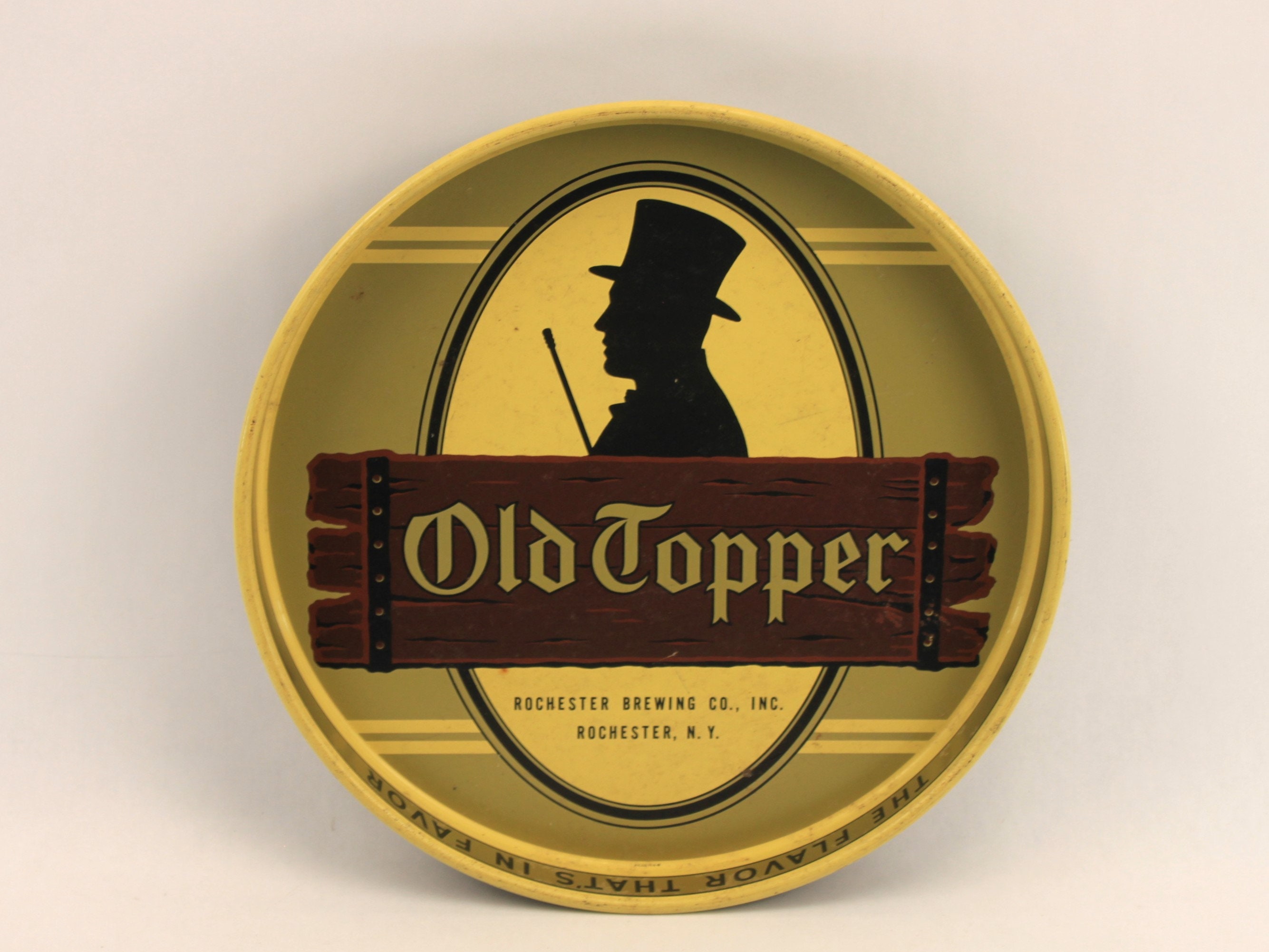 Old Topper New York Beer Advertising Tray - Etsy