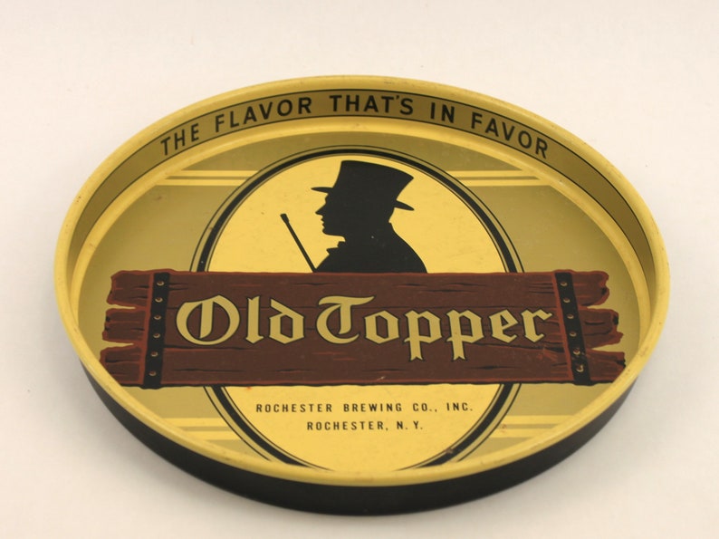 Old Topper New York Beer Advertising Tray - Etsy
