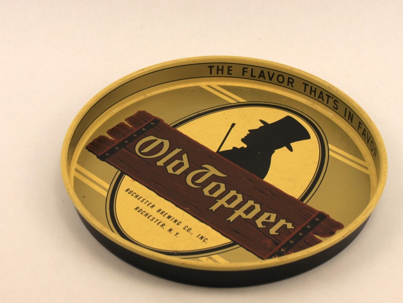 Old Topper New York Beer Advertising Tray - Etsy