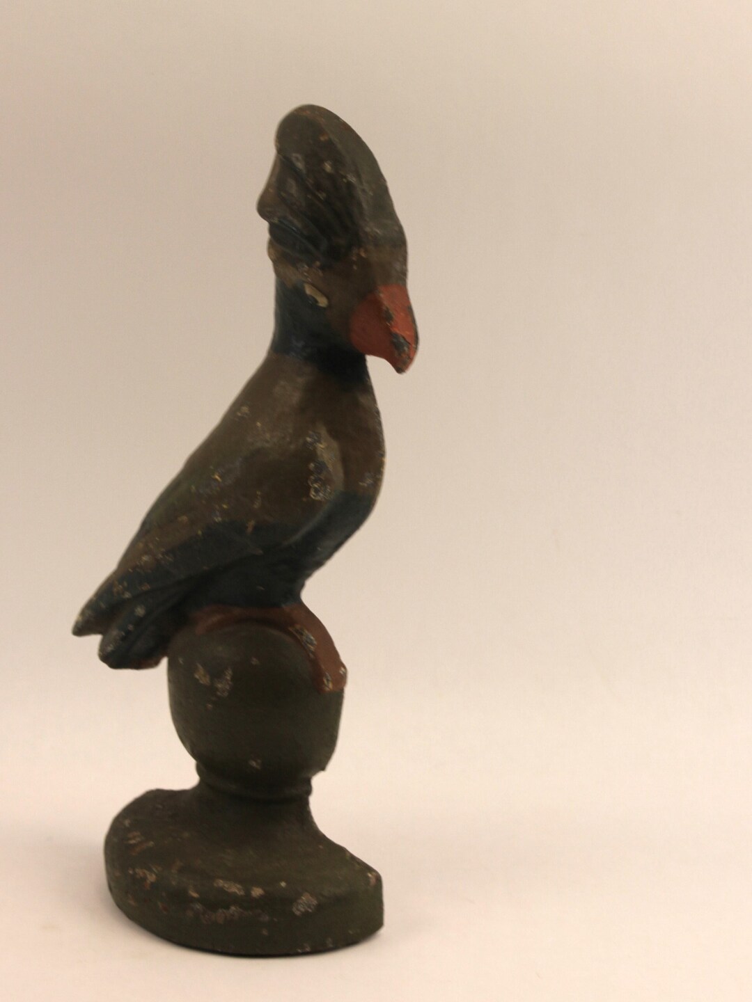 Antique Cast Iron Parrot Bird Doorstop - Etsy