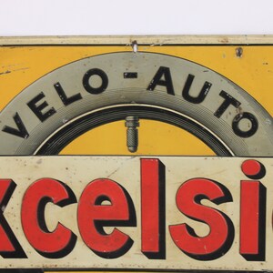 Excelsior Velo Auto Pneumatic Advertising Sign - Etsy