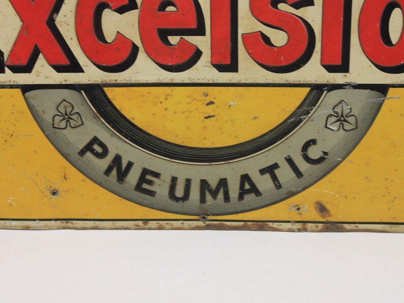 Excelsior Velo Auto Pneumatic Advertising Sign - Etsy