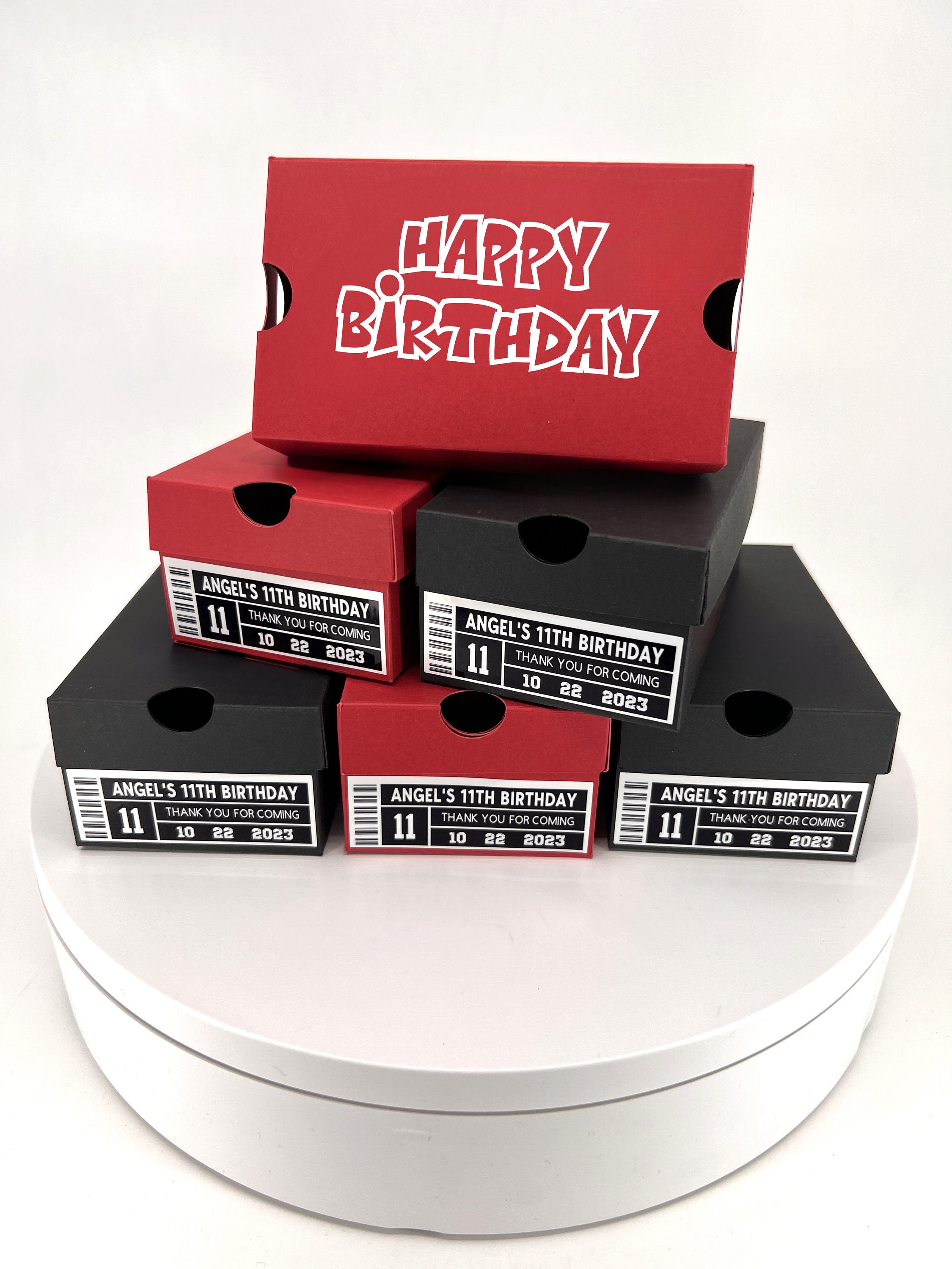 Shoe Box/sneaker Box/treat Box/candy Box/party Favor - Etsy