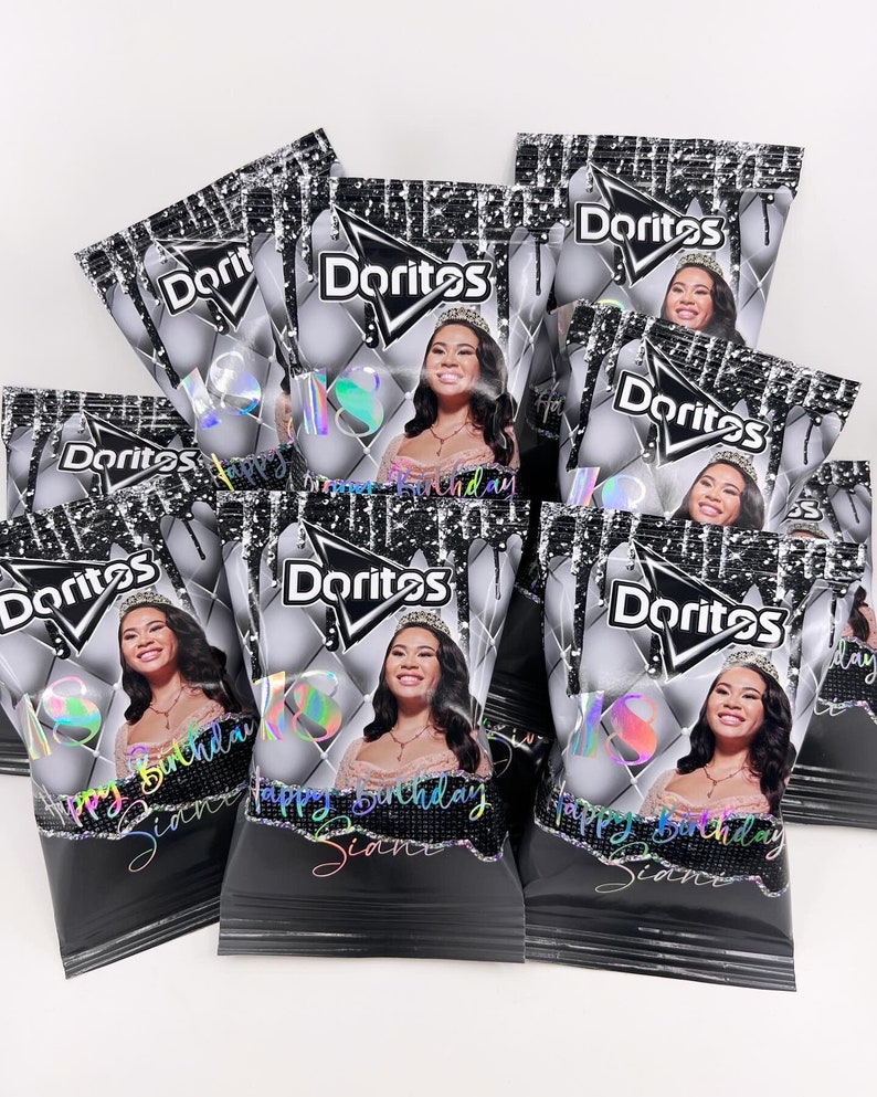 Chip Bags/party Favor - Etsy