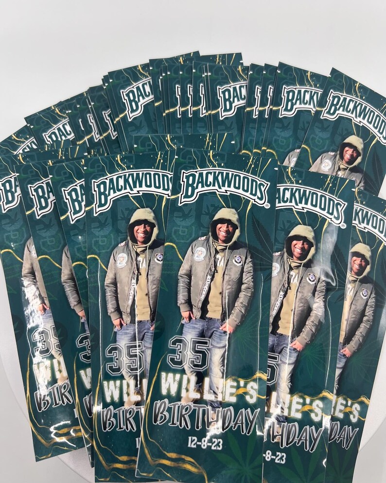 Backwoods Wrapper/cigar Wrapper/party Favor/souvenir - Etsy