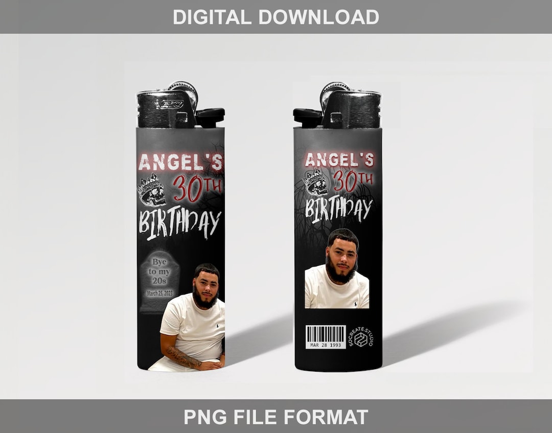 Digital File: Custom Lighter Wrapper/photo Lighter Label - Etsy